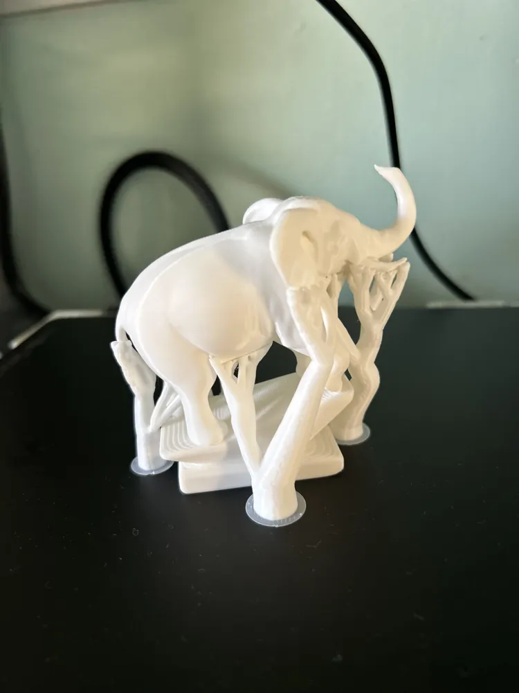 Geometric Elephant – 3D Printable Sculpture by Disaster MakerWorld ...