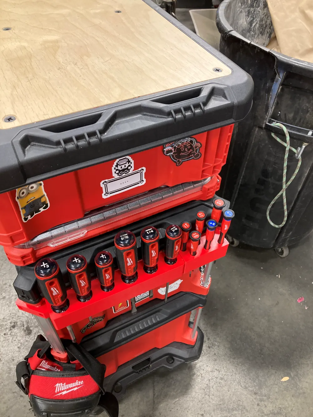 Precision Screwdriver holder for Milwaukee Packout by brystermyster ...