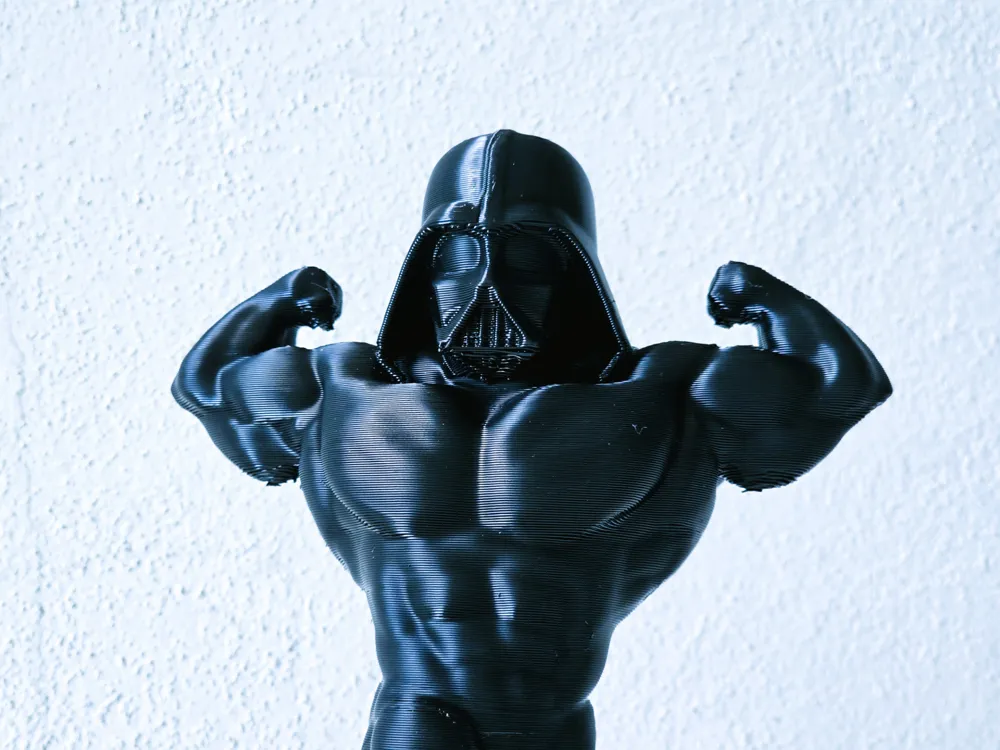 Darth Vader swole figure Remixed by dubmehard - MakerWorld