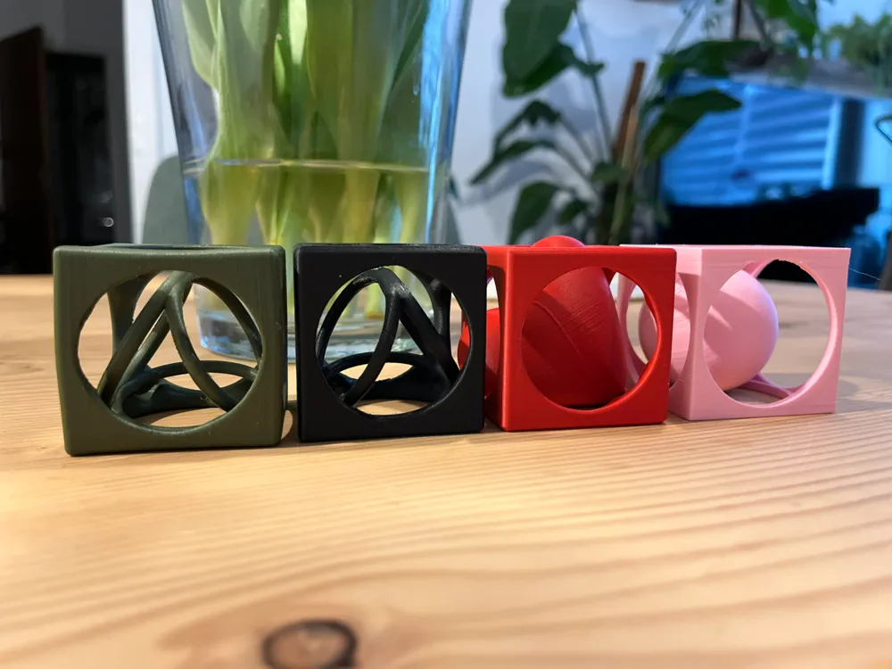 Impossible Cube big sphere fidget toy by AllForce MakerWorld: Download ...