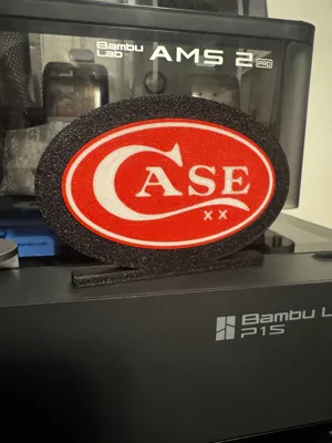 Case Knife Logo - Free 3D Print Model - MakerWorld