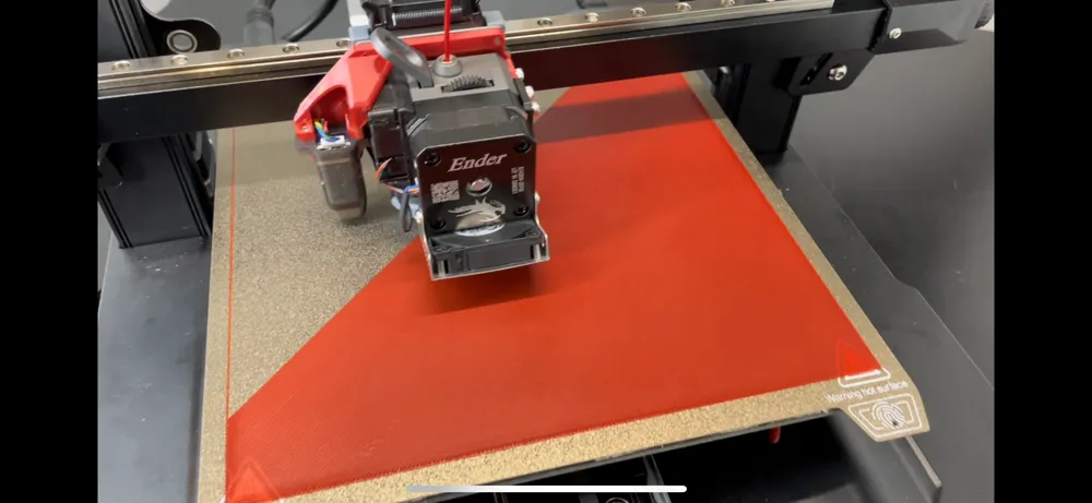 X45 Sprite CR Touch Probe Zero Y-Offset Mount v1.1 (Ender-3 S1 Pro and ...