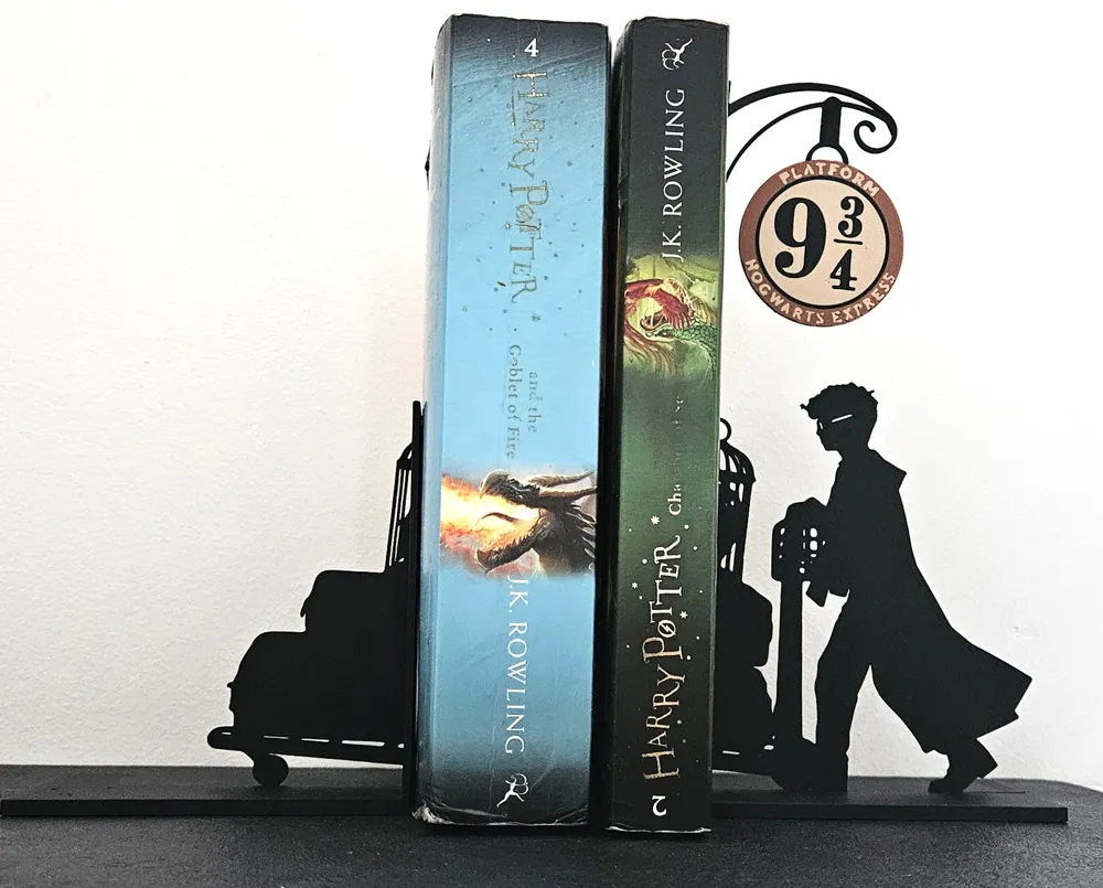 Bookend Potter & Platform 9 3/4 : the other side by Noob2Geek ...