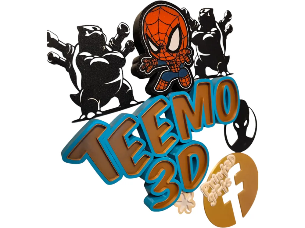 Numbers & covers for led sign by Print3dGifts - MakerWorld