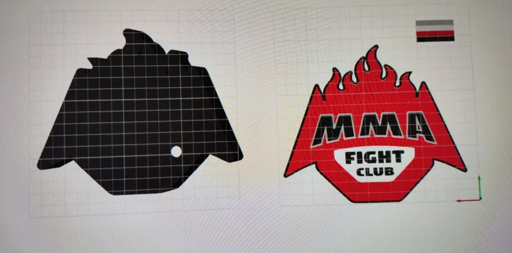 Lightbox UFC MMA fight club by Joul27520 MakerWorld: Download Free 3D ...