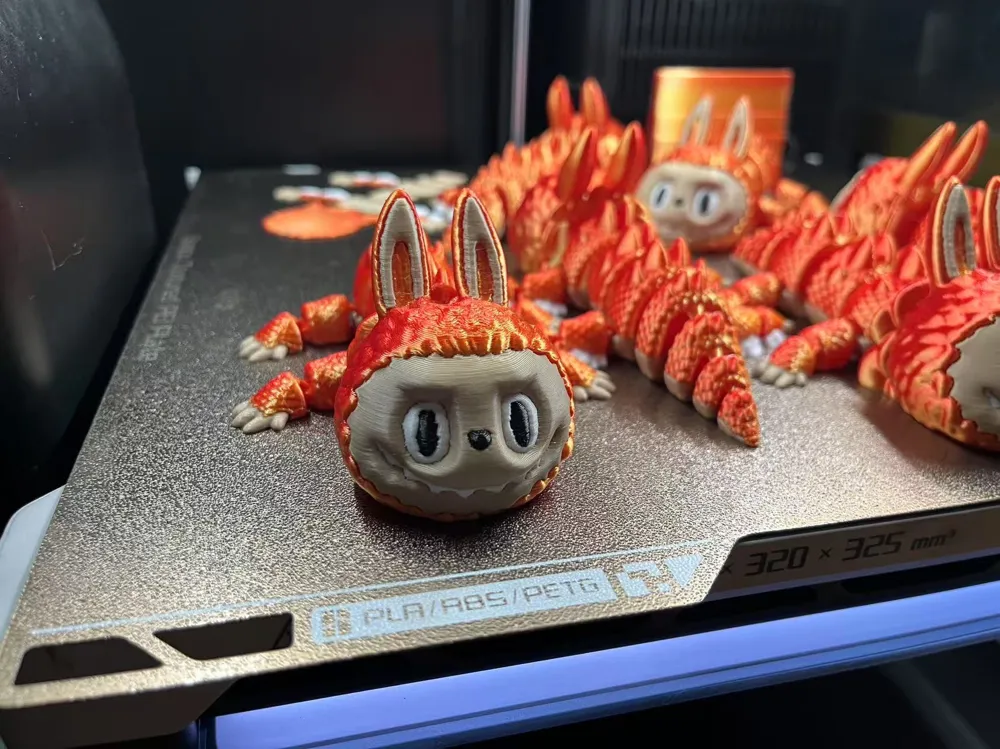 Articulated Labubu Dragon by curecity MakerWorld: Download Free 3D Models