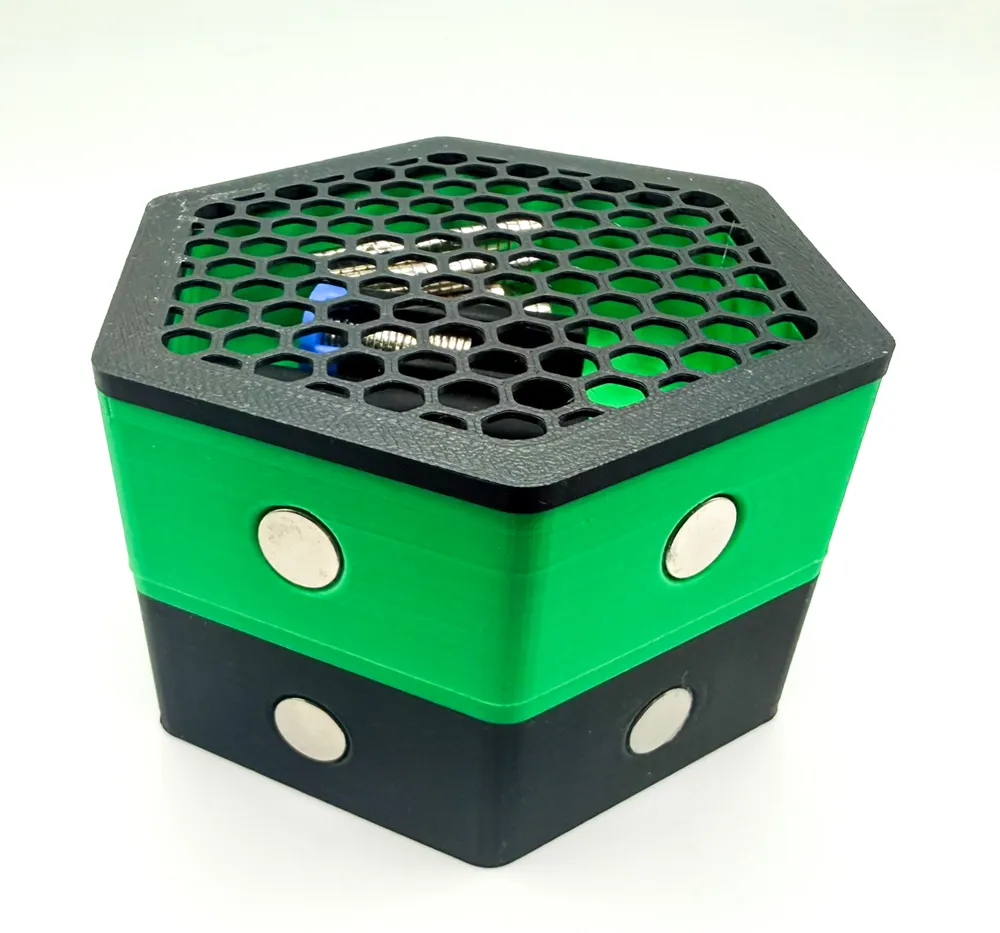 Hexagonal Magnetic Token Holder - Free 3D Print Model - MakerWorld