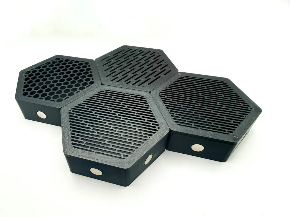 Hexagonal Magnetic Token Holder - Free 3D Print Model - MakerWorld