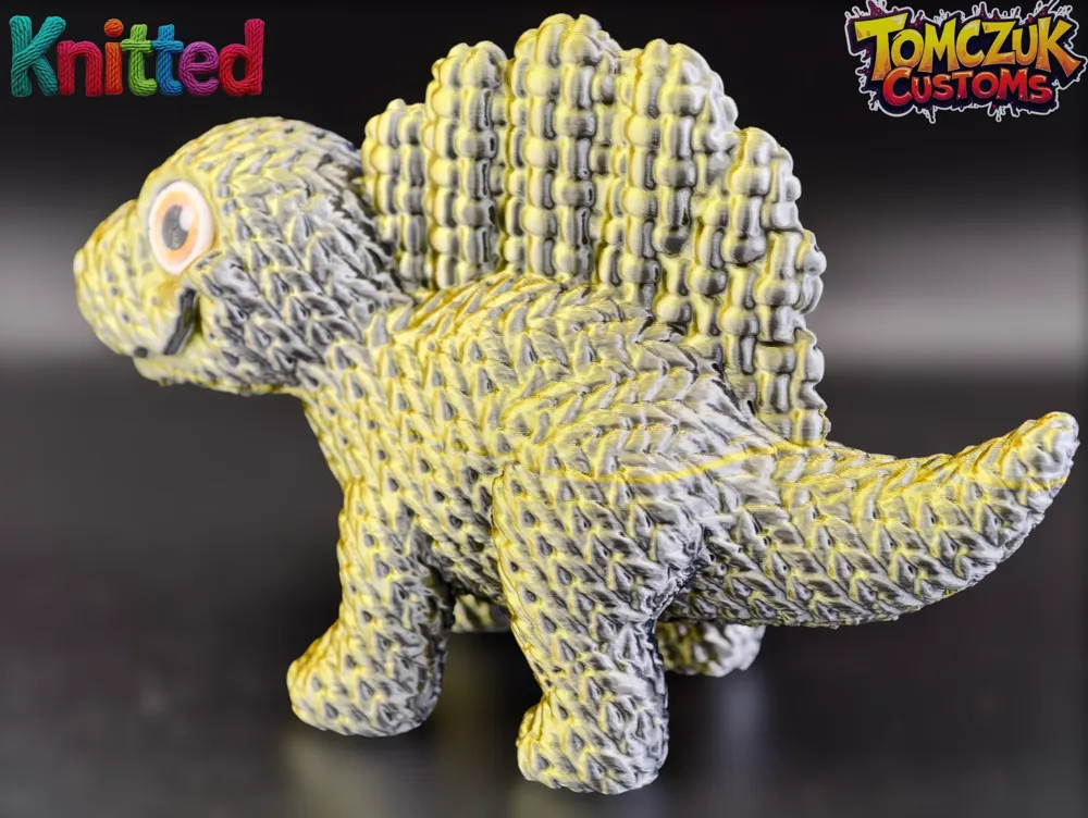 Spinosaurus – Knitted Series by TomczukCustoms MakerWorld: Download ...