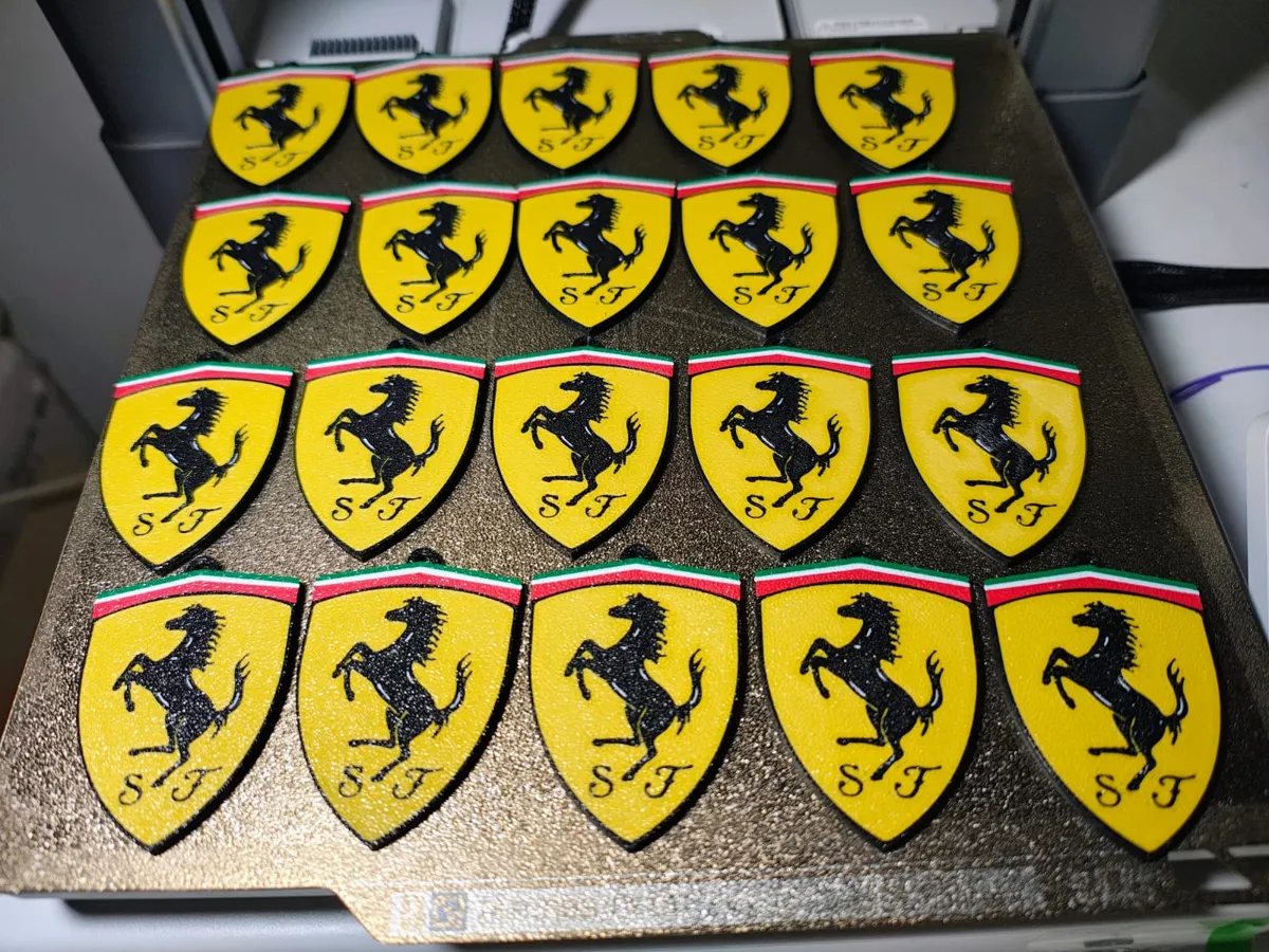 Ferrari Keychain - Free 3D Print Model - MakerWorld