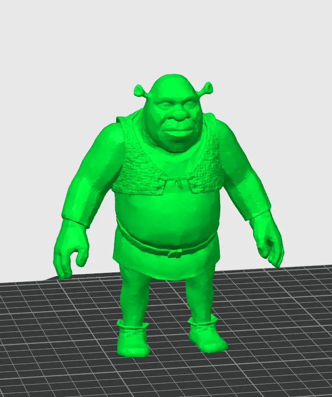 Shrek action figure Remixed by dabsi_ MakerWorld: Download Free 3D Models