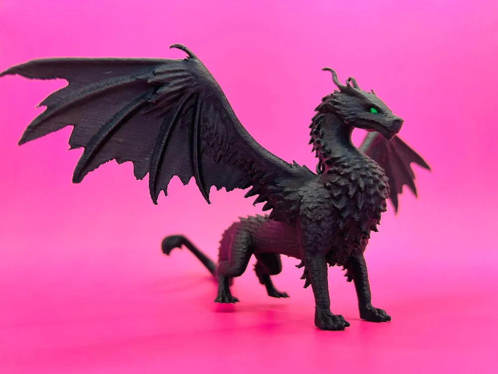 Queen Dragon - Free 3D Print Model - MakerWorld