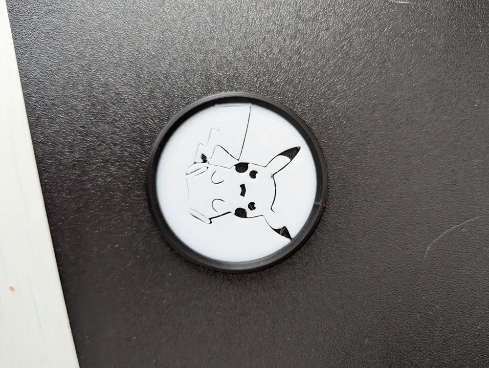 Pikachu Coin - Pokemon - Free 3D Print Model - MakerWorld