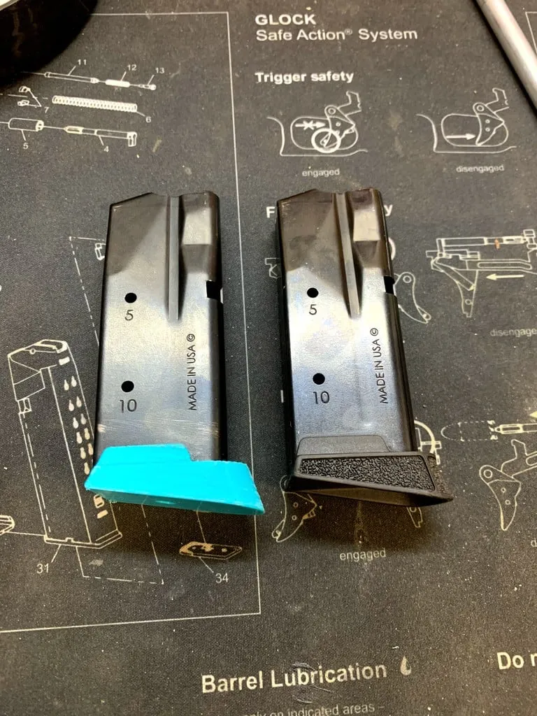 Sig P365 Pinky Extension Baseplate by pacifica333 MakerWorld: Download Free 3D Models