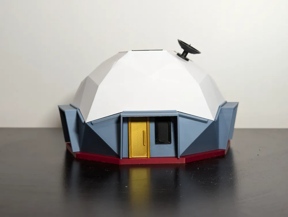 Mars Geodesic Dome Concept - Space Habitat by LAYRLAB MakerWorld ...