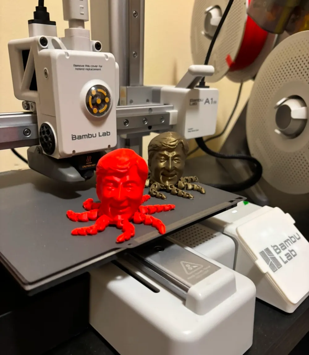 Jackie Chan Octopus Caricature - Articulated by Zenith3DProOfficial MakerWorld: Download Free 3D ...