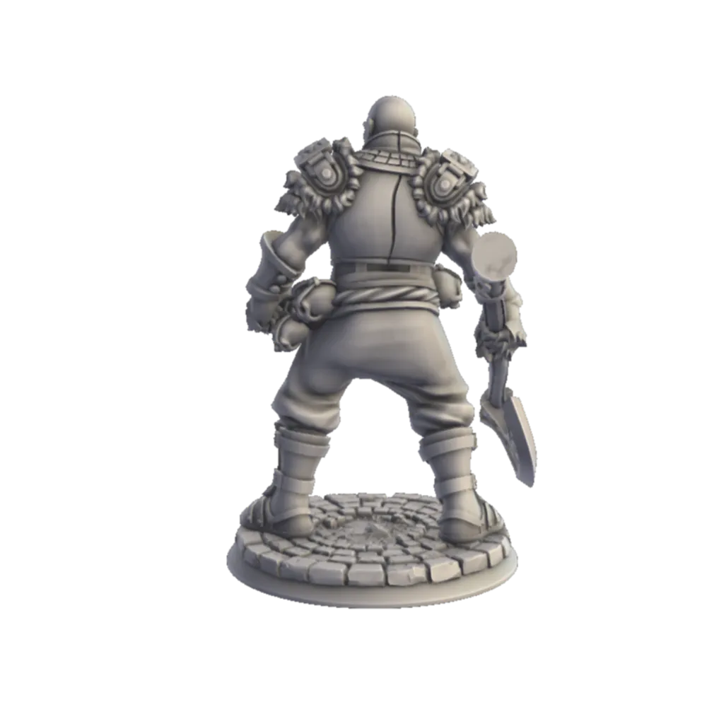 Goliath Warlock – Daily Miniature Challenge by GFrames Geek MakerWorld: Download Free 3D Models