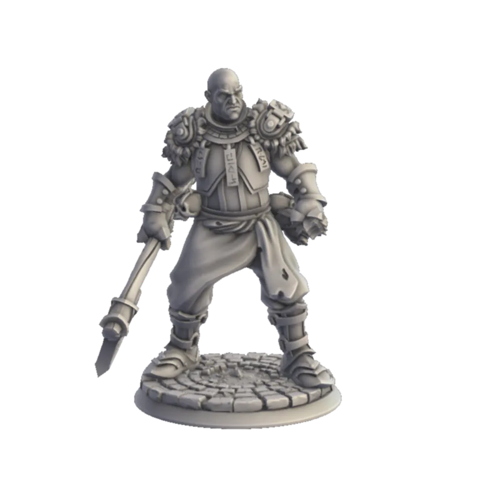Goliath Warlock – Daily Miniature Challenge by GFrames Geek MakerWorld ...