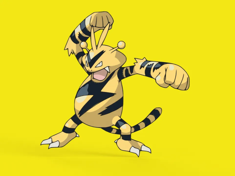 Electabuzz Wall Art by Sitsero - MakerWorld