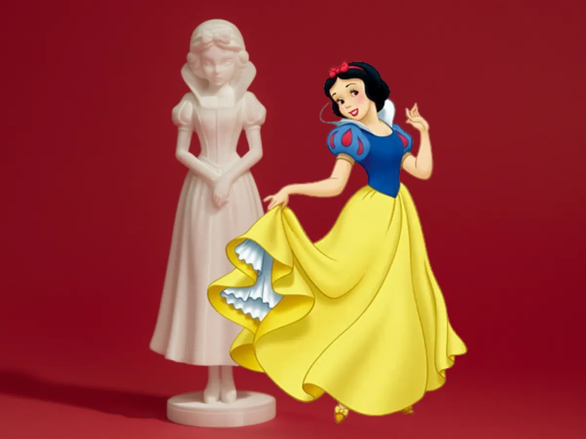 Disney Snow White 3D Model – Classic Princess - Free 3D Print Model ...