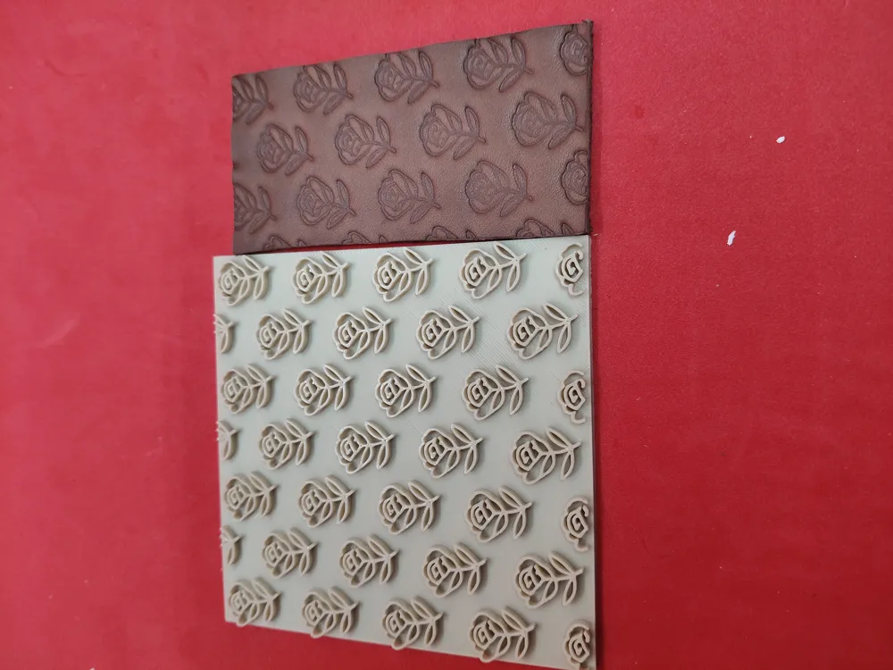 Leather Stamp – Rose Pattern by Officina Gladiatoria MakerWorld ...