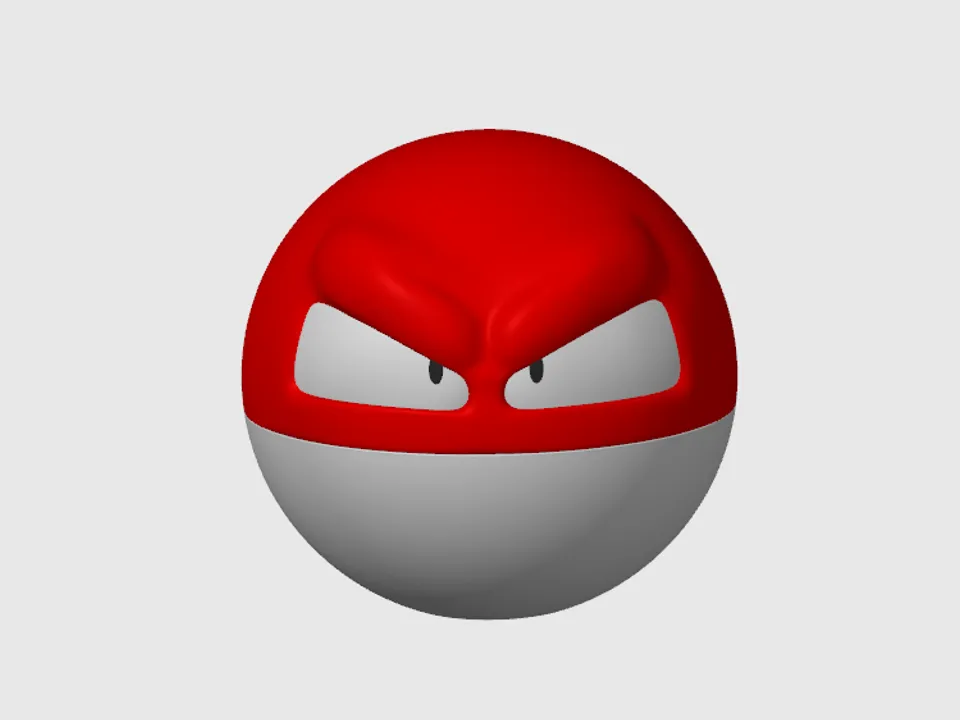 Voltorb Multicolor por entroisdimensions_figurine MakerWorld: Descarga ...