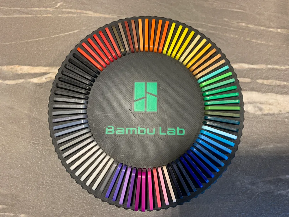 Drehbarer Filament-Farbmuster-Display - beidseitig + Logo – Kostenloses ...