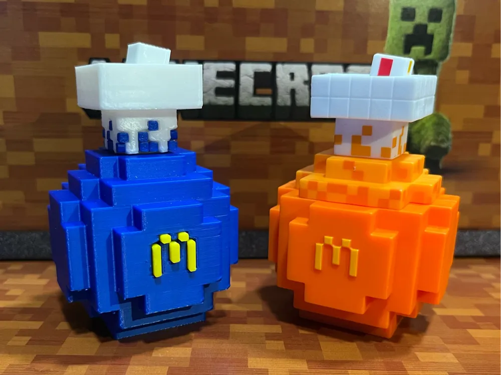 Minecraft Mc Donald's Soda Potion by Yoo1810 MakerWorld: Download Free ...