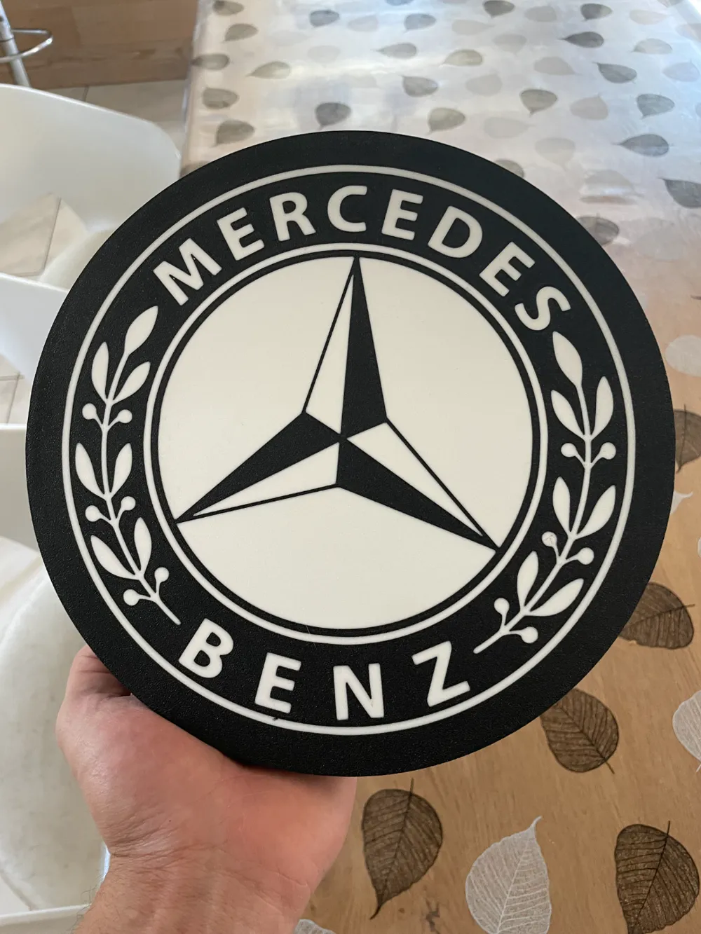 Mercedes lamp - Free 3D Print Model - MakerWorld