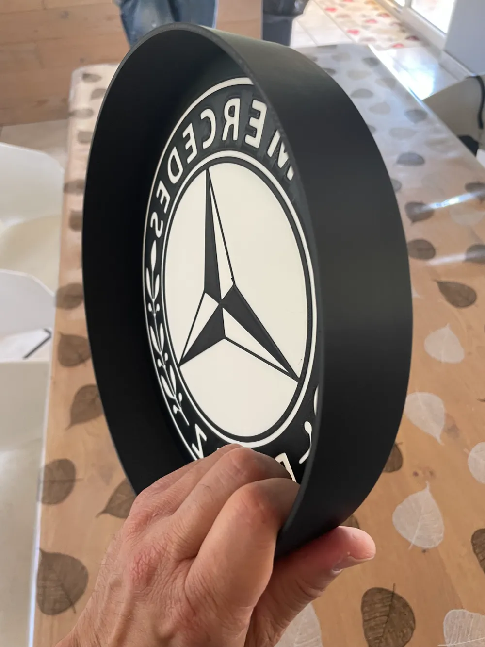 Mercedes lamp - Free 3D Print Model - MakerWorld