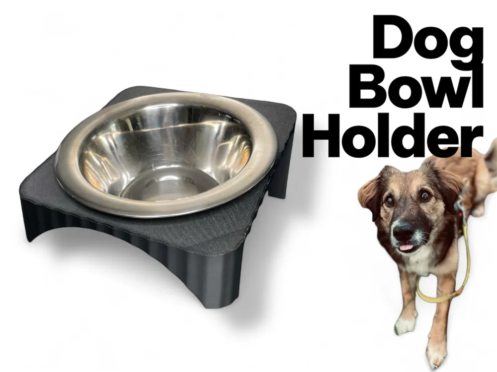 Rialzo per ciotola per cane - Modello di stampa 3D gratuito - MakerWorld