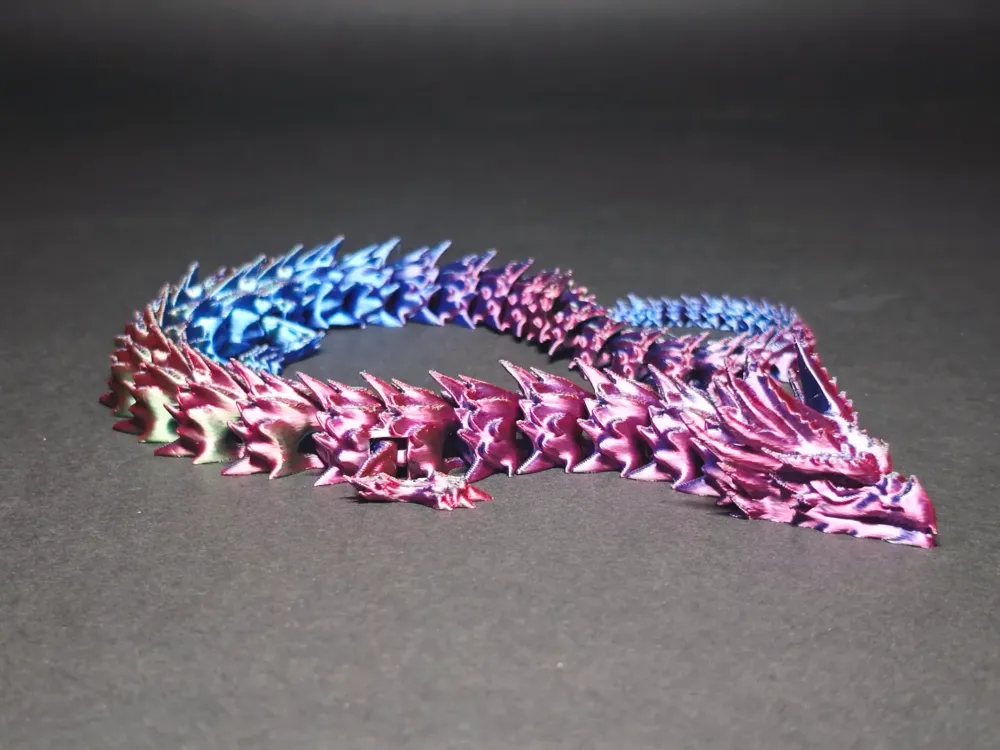 Ne Zha 2 Ao Shun Articulated Dragon by 3D Memory - MakerWorld