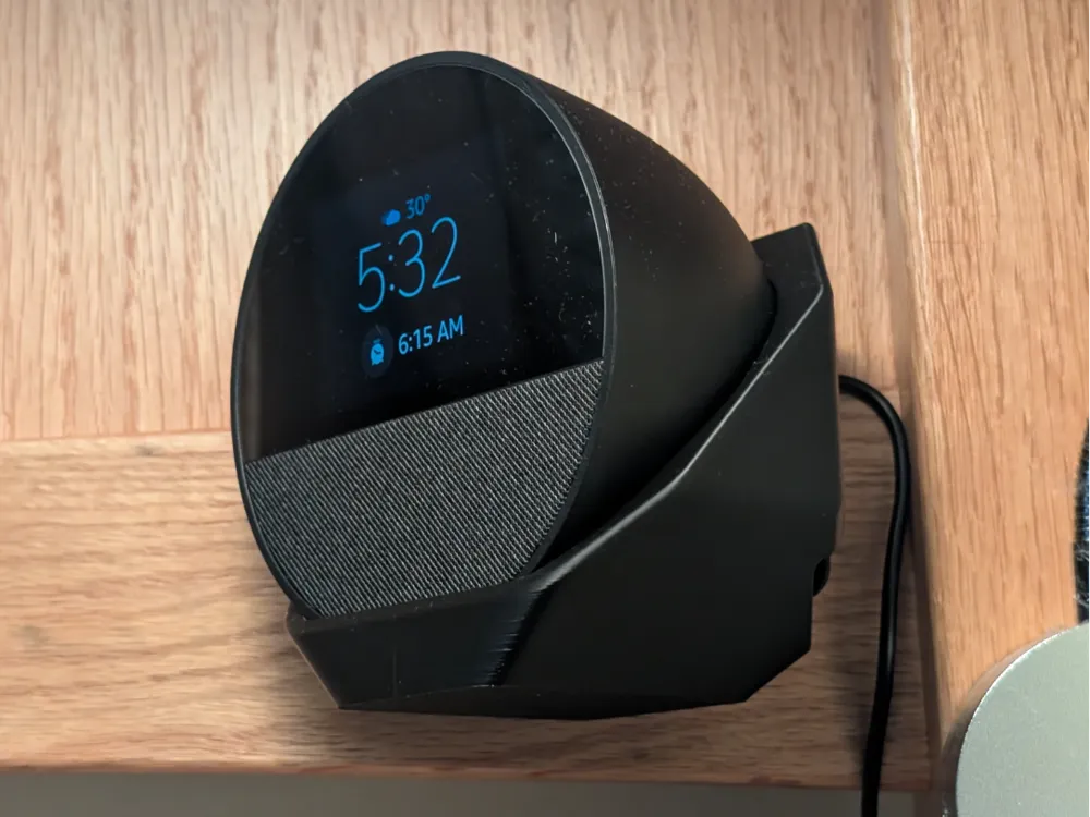 Amazon Echo Spot (2024) Angled Wall Mount Bracket by eclien - MakerWorld