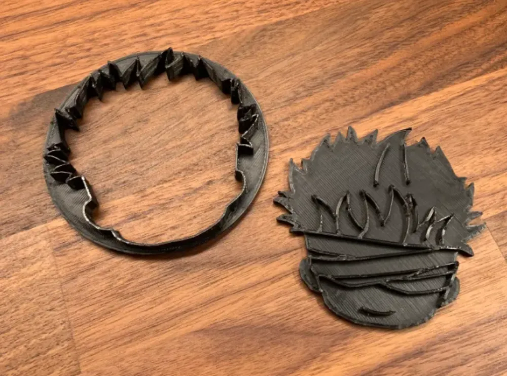Satoru Gojo cookie cutter by cv0x MakerWorld: Download Free 3D Models
