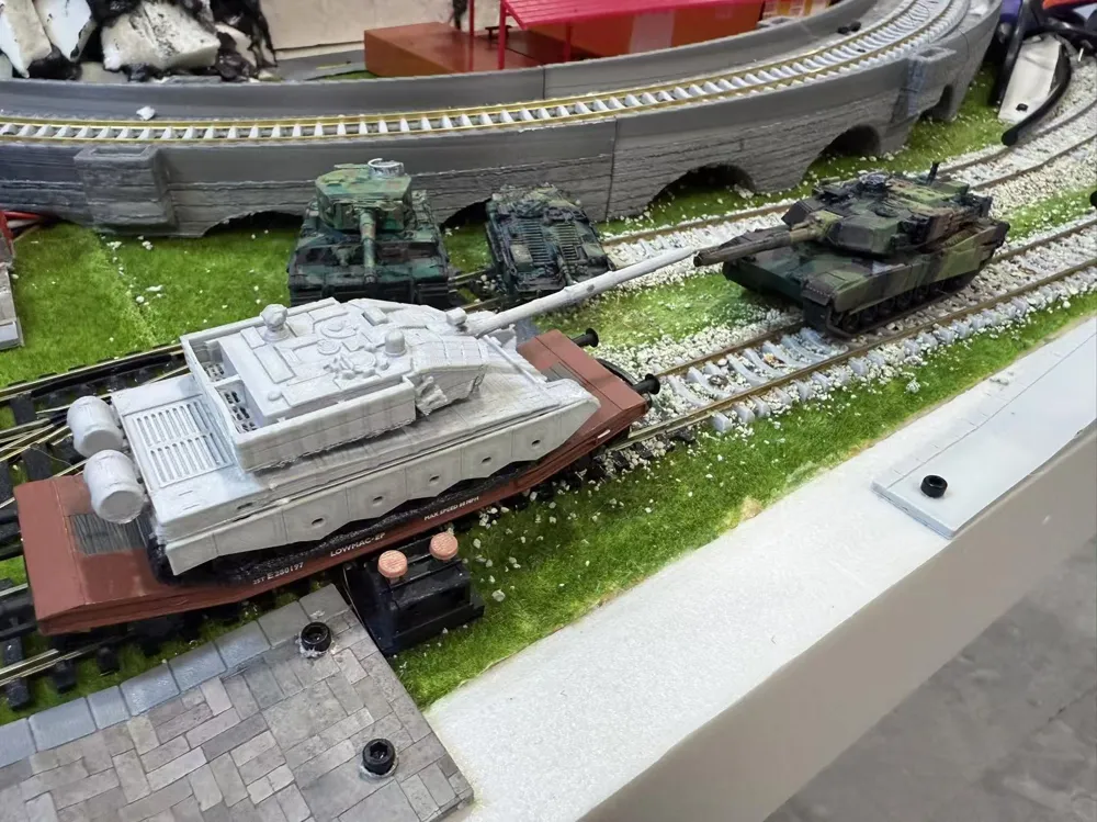 HO H0 OO 1:87 Scale Tank Models - Tiger 99A M1A1 Remixed by jupangpang ...