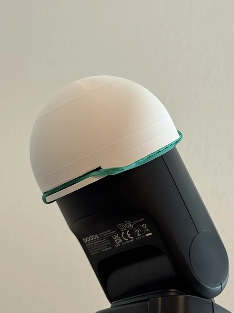 Godox V1 - Dome - Diffuser by zalamao MakerWorld: Download Free 3D Models