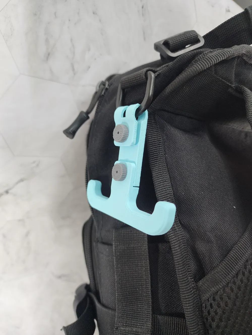 Assorted Modular Backpack hooks by TriDee Design - MakerWorld