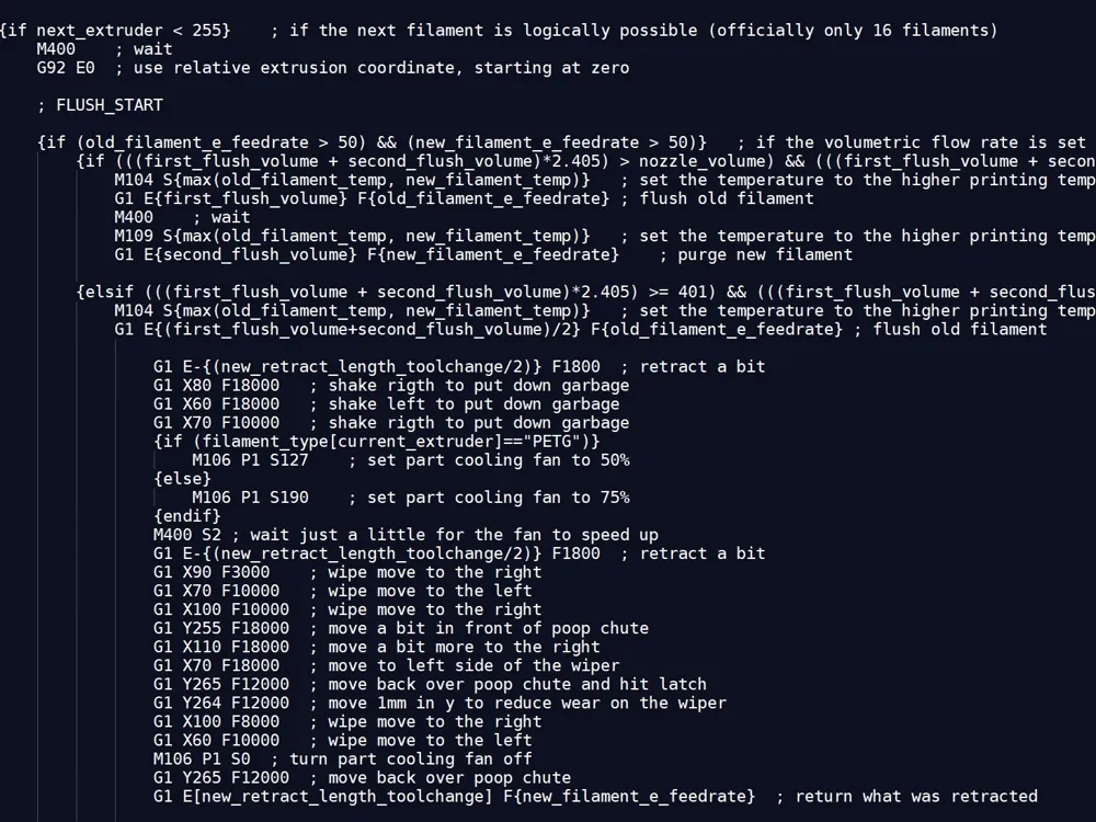 Flushing Volumes Calibration - V2 and new Gcode by AMTprojects ...
