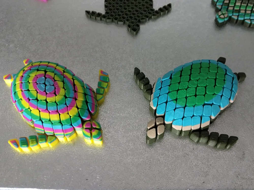 Tall Timmy The Flexi Sea Turtle by 3D_Grandpa MakerWorld: Download Free ...