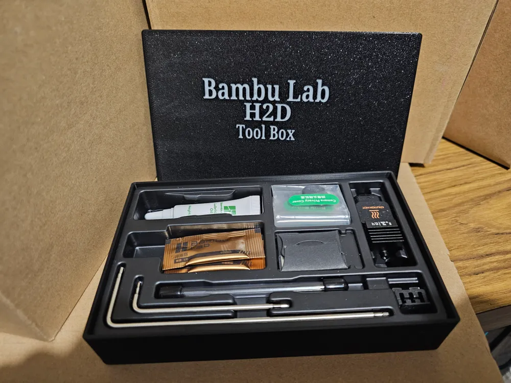Bambu lab H2D Tool-Box by meltingpointMakerWorld: Download Free 3D Models