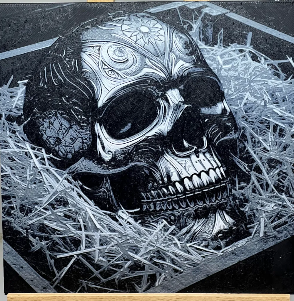 Rune Skull #8 by bestboi3d - MakerWorld