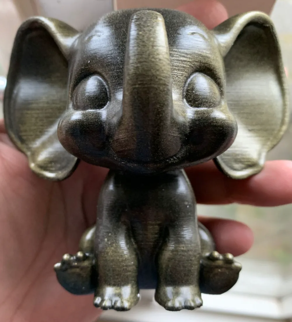 Cute chibi elephant by Valkyrie Forge MakerWorld: Download Free 3D Models