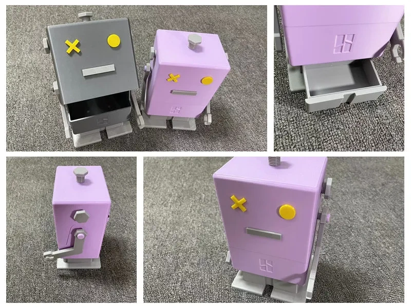 Square Robot Multi-purpose Storage Box Desktop Decoration by Noke ...