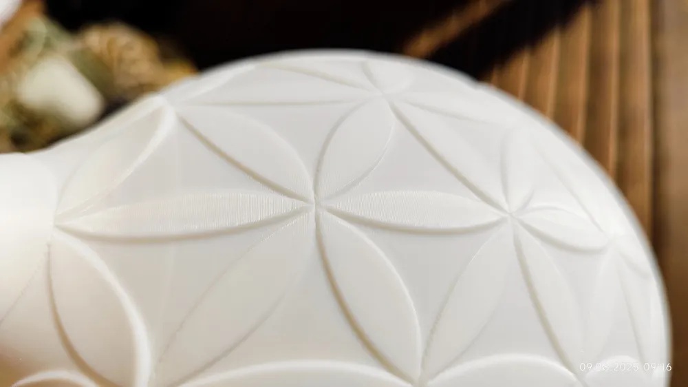 Young Living Diffuser Cover - Flower of Life - Free 3D Print Model ...
