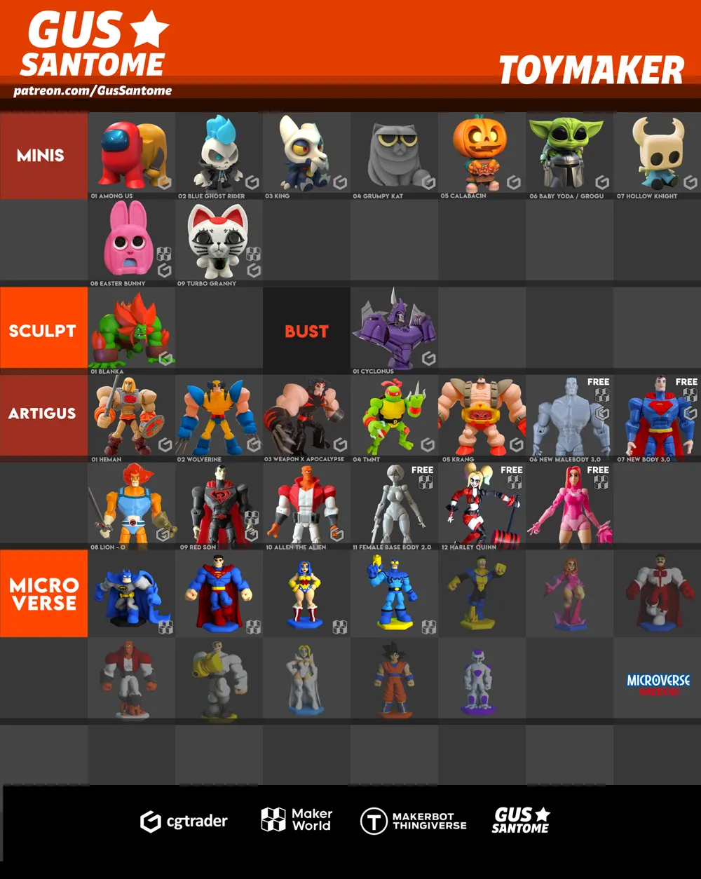 Atom Eve - Invincible por Gus Santome MakerWorld: Baixe modelos 3D ...