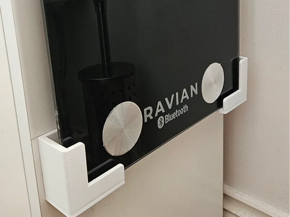 Universal Smart Scale Wall Mount Bracket Holder - Free 3D Print Model ...