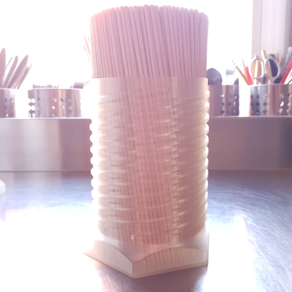 HT²C OpenSCAD Hexagon Threaded Tube Container by yahbluez - MakerWorld