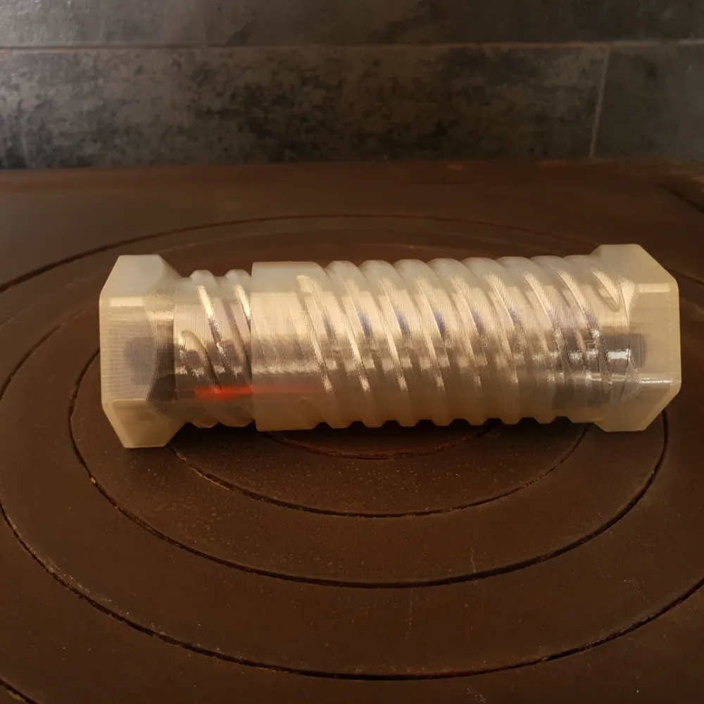 HT²C OpenSCAD Hexagon Threaded Tube Container by yahbluez - MakerWorld