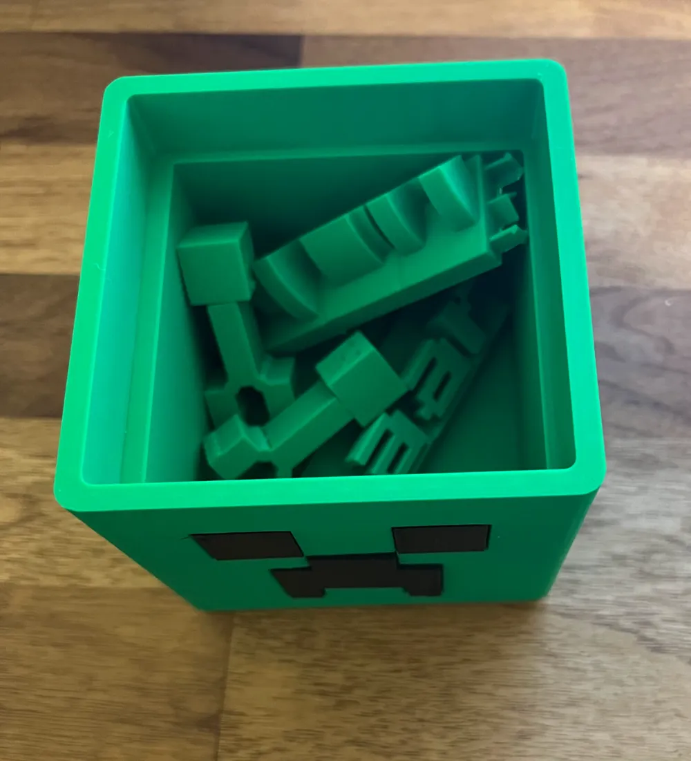 Creeper Box Remixed by brockneedscoffee - MakerWorld