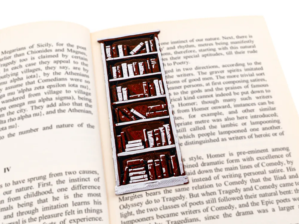 Bookshelf Bookmarks by Bamingo Design MakerWorld: Download Free 3D Models